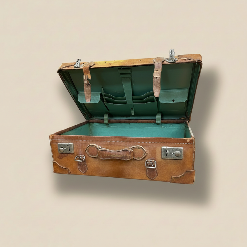 Valigia Originale Vintage in Cuoio | Novità Home