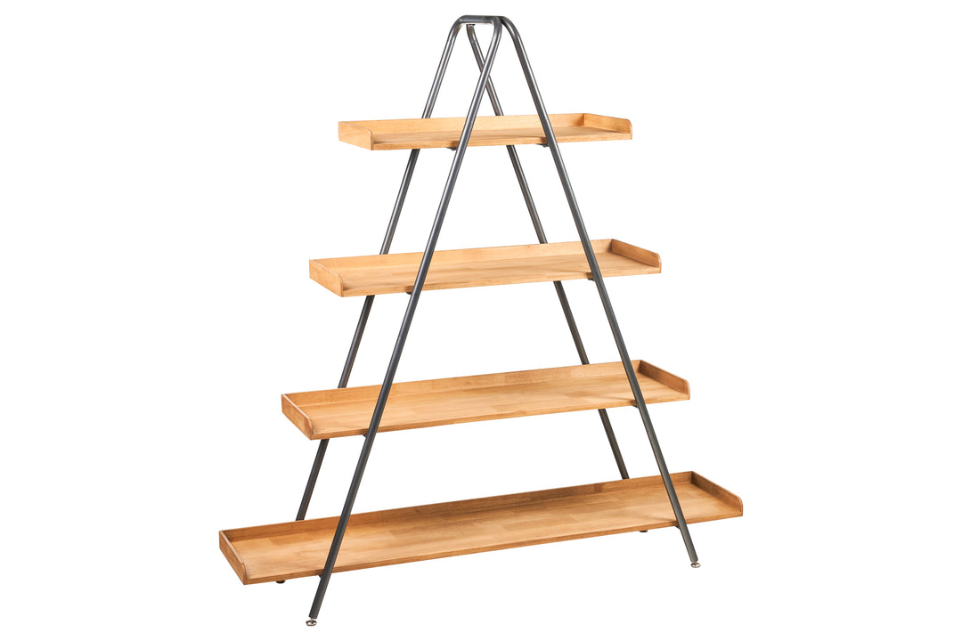 News Home Bookcases Showcases Cabinets Etagere - 4-storey shelf with ...