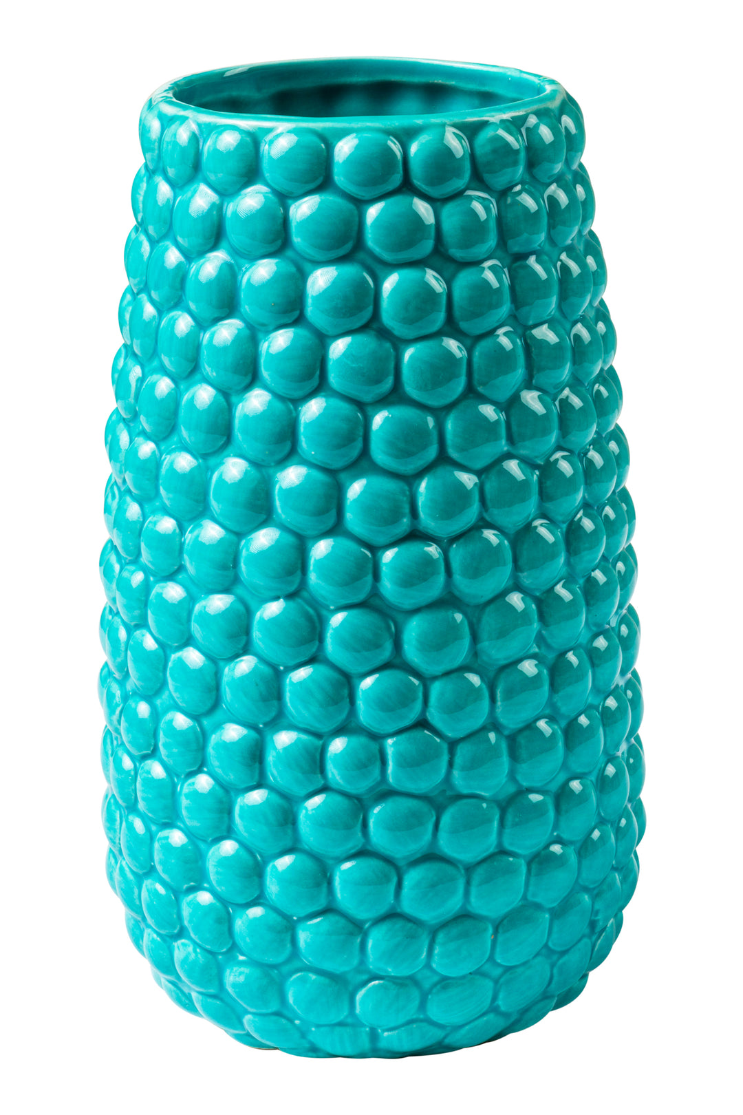 Poppit - Turquoise Oval Vase – Novità Home